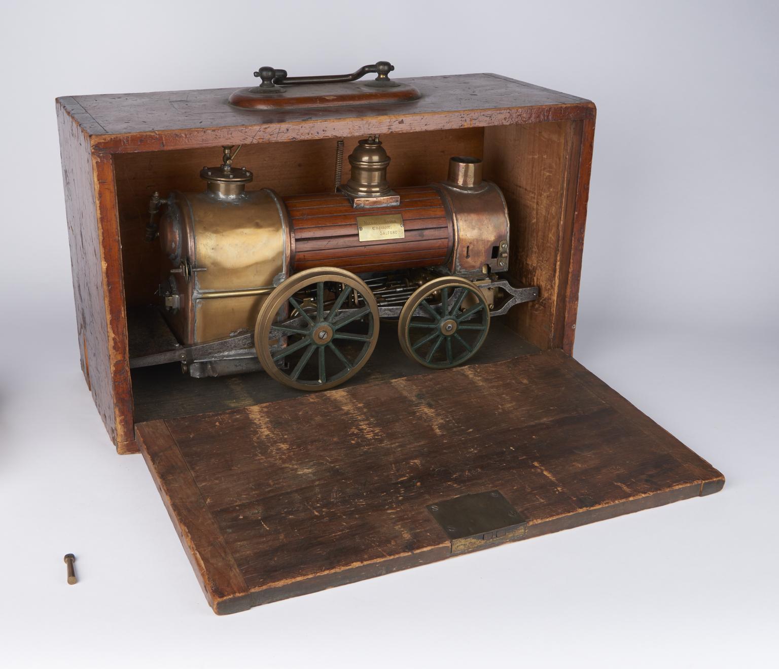 Model of steam locomotive | Science Museum Group Collection