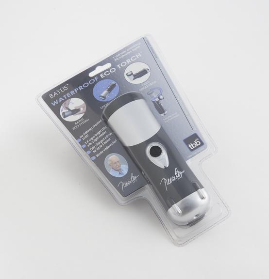 Waterproof Eco wind-up torch in original packaging | Science Museum ...