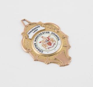 Greater Manchester Council Chairman's lady's badge | Science Museum ...