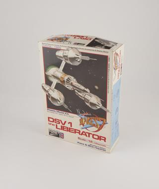 Box for "Liberator" Spaceship Model | Science Museum Group Collection