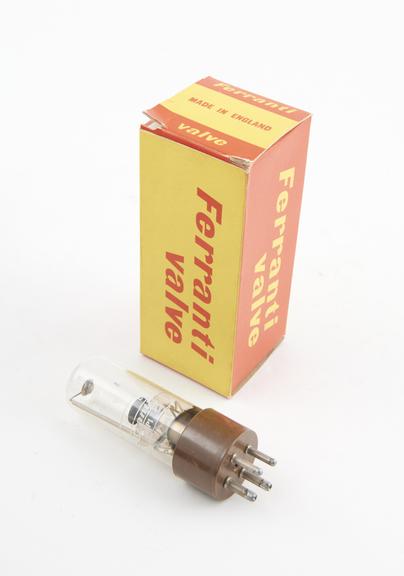 Ferranti Thermionic Valve | Science Museum Group Collection