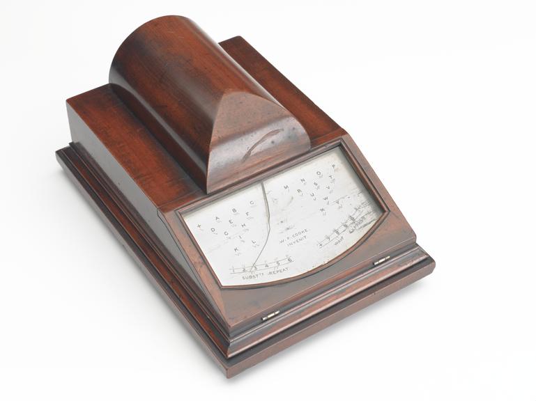 Single-needle telegraph by W. F. Cooke, 1840-1860 | Science Museum ...