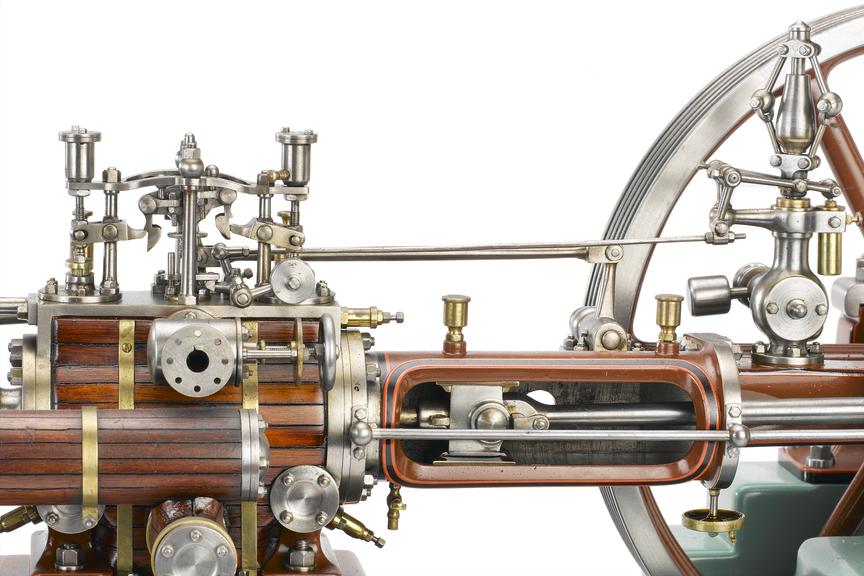 Horizontal Tandem Compound Engine, c. 1910 | Science Museum Group ...
