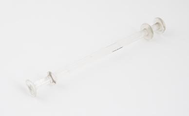 Glass piston from a syringe | Science Museum Group Collection