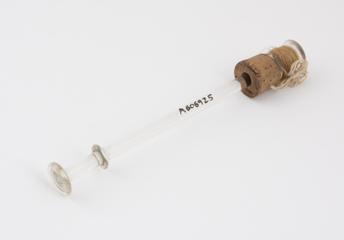 Glass piston for a syringe | Science Museum Group Collection