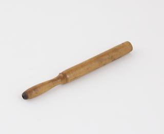 Wooden piston from piston-action syringe | Science Museum Group Collection