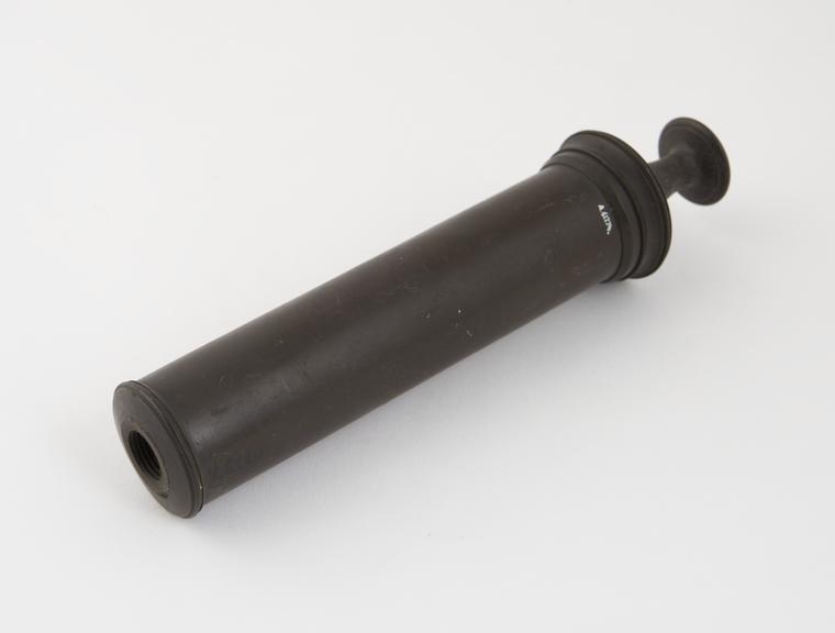 Vulcanite piston-action syringe without nozzle | Science Museum Group ...
