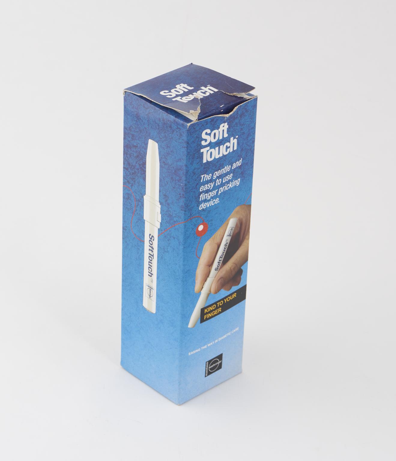 Soft Touch Finger Pricking Device manufactured by Boehringer Mannheim ...