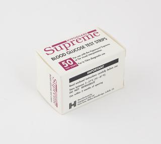 Box of 50 Hypoguard Supreme Blood Glucose Test Strips | Science Museum ...