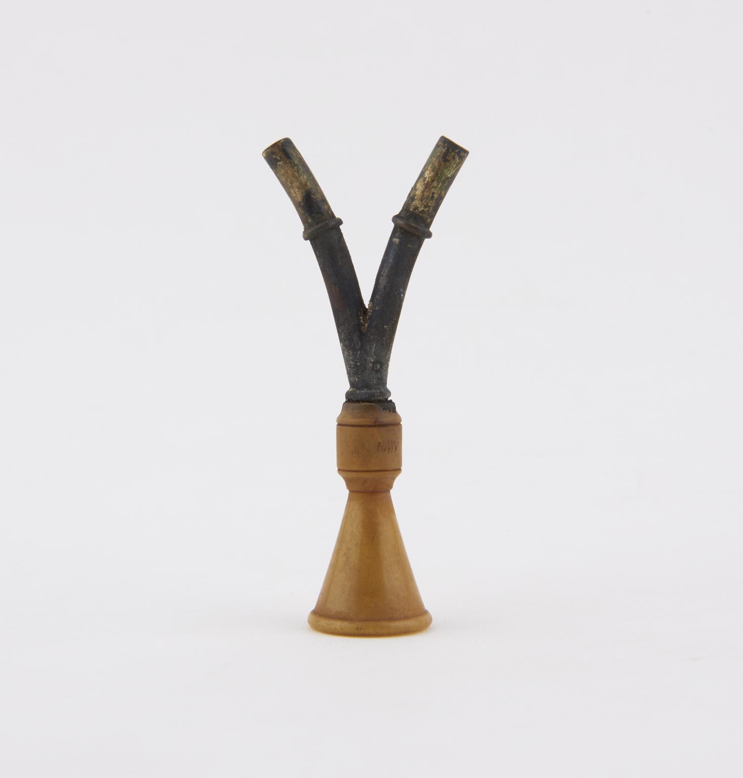 Chest piece from binaural stethoscope | Science Museum Group Collection