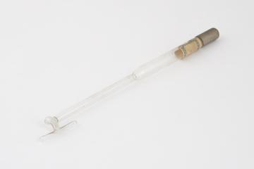 Glass tube, possibly a discharge tube | Science Museum Group Collection