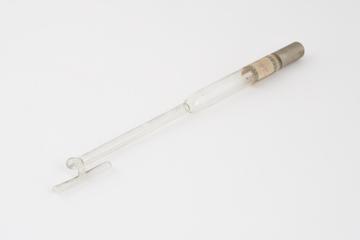 Glass tube, possibly a discharge tube | Science Museum Group Collection