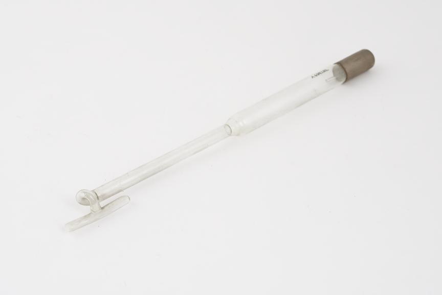 Glass tube, possibly a discharge tube | Science Museum Group Collection