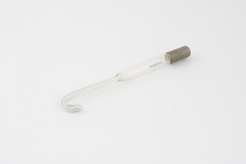 Glass tube, possibly a discharge tube | Science Museum Group Collection