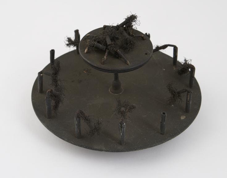 Metal electrode plate | Science Museum Group Collection
