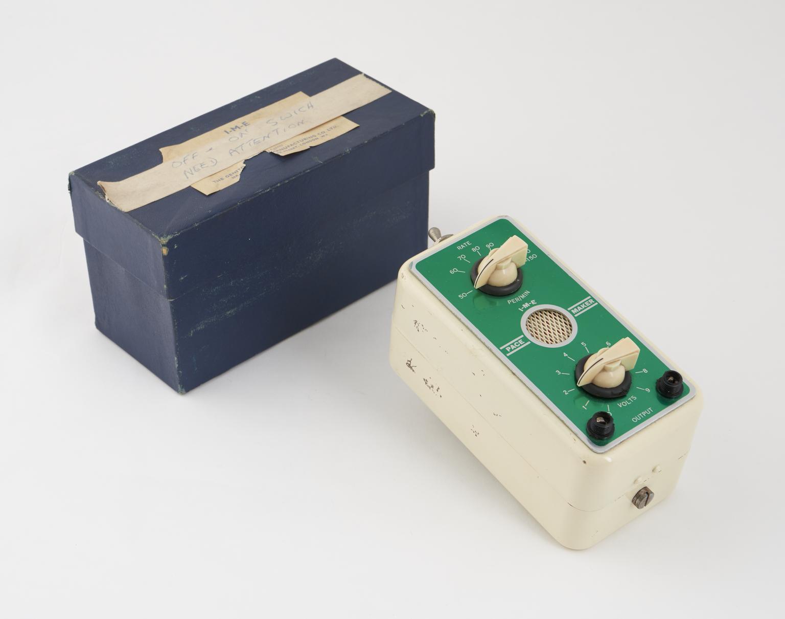 External cardiac pacemaker pulse generator by Industrial and Medical ...