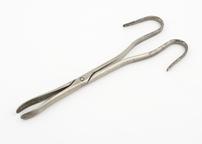 Straight lithotomy forceps | Science Museum Group Collection