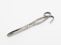 Straight lithotomy forceps with cross-action shanks. Steel | Science ...