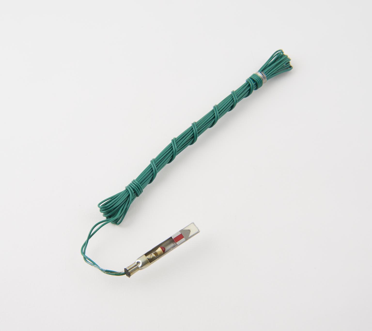 Short delay detonator (dummy) sectioned aluminium dummy detonator ...