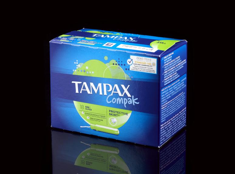 One packet of Tampax Compak, super absorbant | Science Museum Group ...