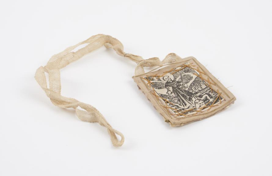 Cloth amulet, Spain, 1800-1920 | Science Museum Group Collection