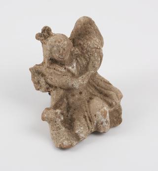 Statue of female winged deity | Science Museum Group Collection