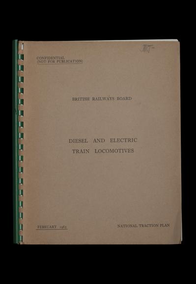 Diesel and Electric Train Locomotives - National Traction Plan ...