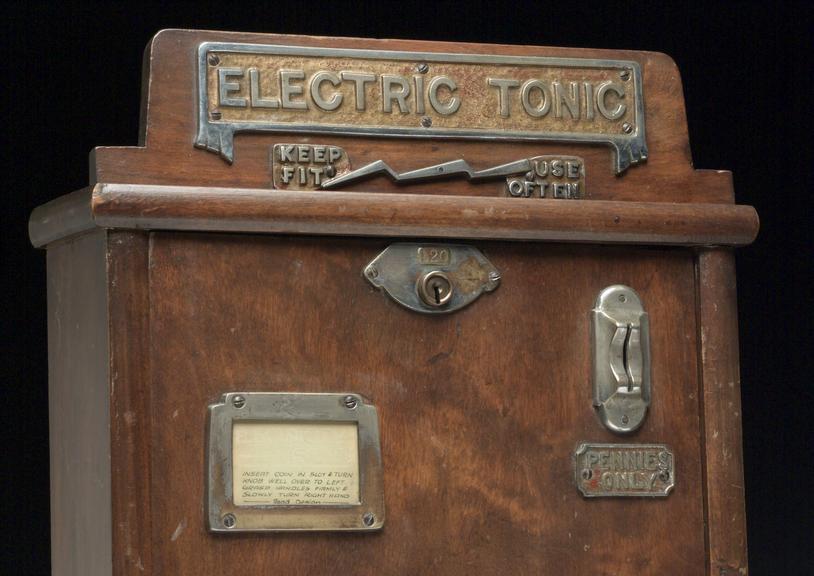 'Electric tonic' amusement machine, Europe, 1915-1925 | Science Museum ...