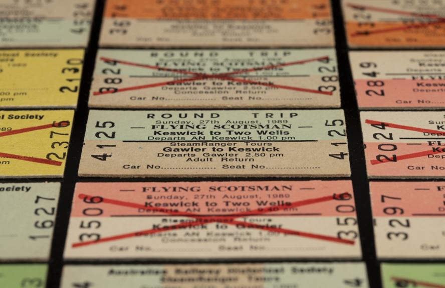 Flying Scotsman Australian tickets | Science Museum Group Collection