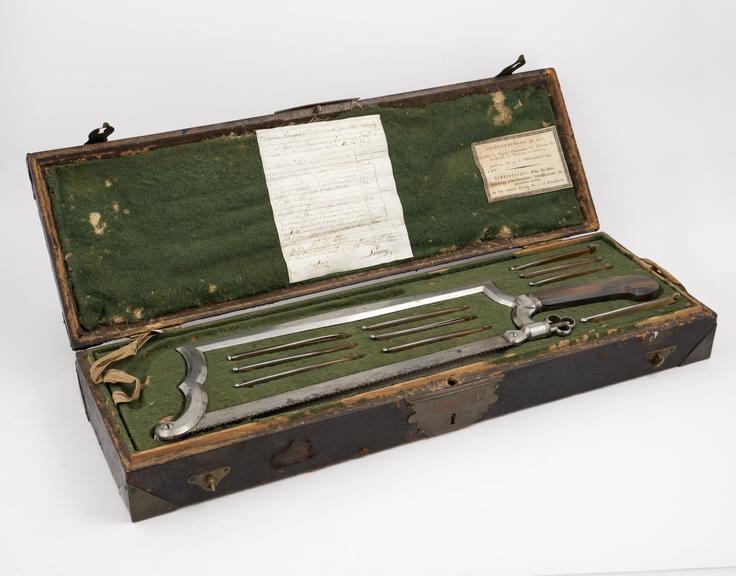 Amputation instrument set, Strasbourg, France, 1780-1820 | Science ...