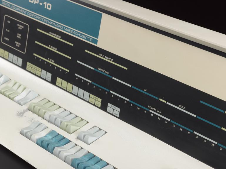 PDP 10 operators console, 1966-1970 | Science Museum Group Collection
