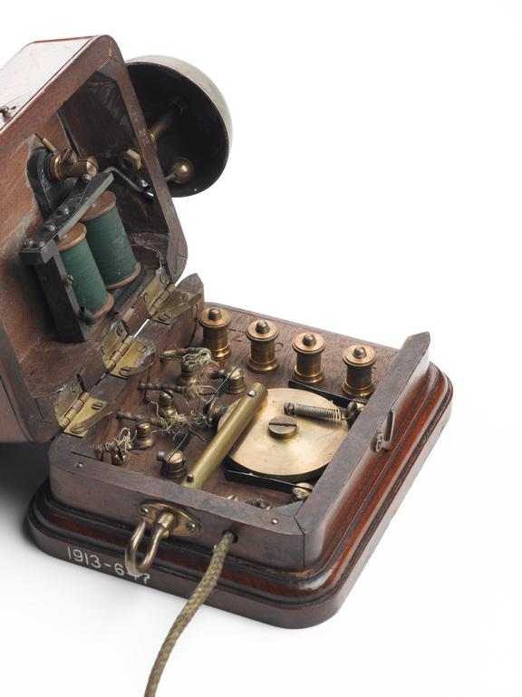Wall telephone using a Blake transmitter, 1880-1890 | Science Museum ...