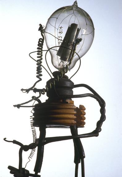 One of Fleming's first thermionic diode valves, 1889 | Science Museum ...
