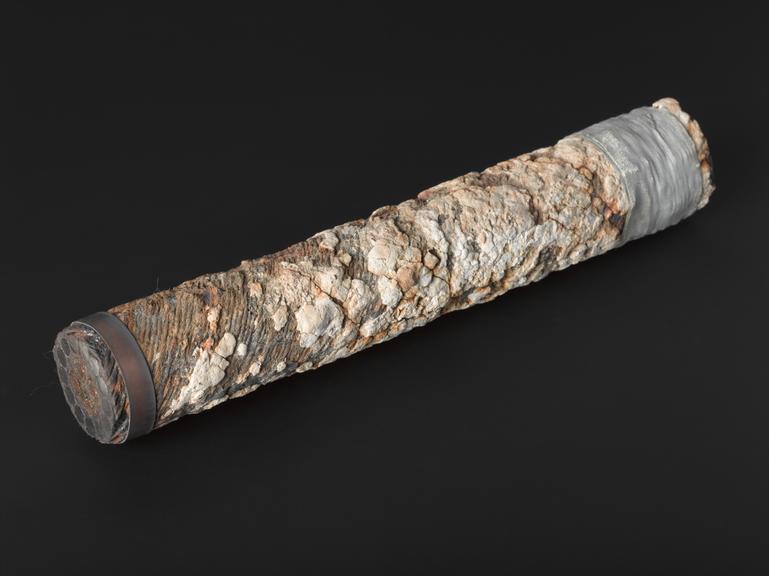 Sample of submarine telegraph cable, 1866 | Science Museum Group Collection