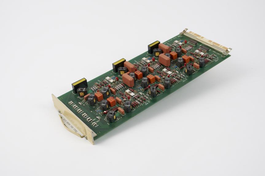 Channel card for first generation 30-channel PCM | Science Museum Group ...