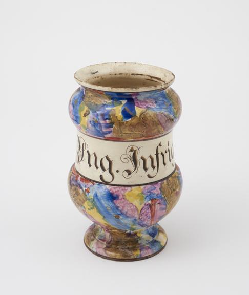 Italian albarello vase | Science Museum Group Collection