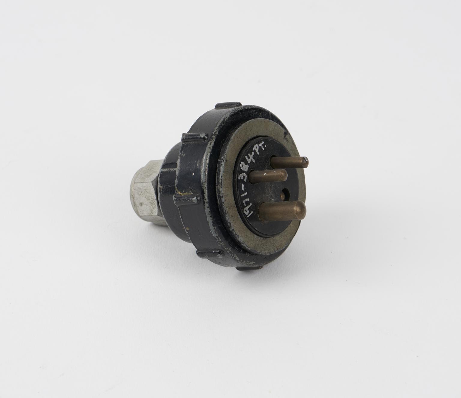 Metal component associated with the "Cintel" twin-lens flying-spot ...