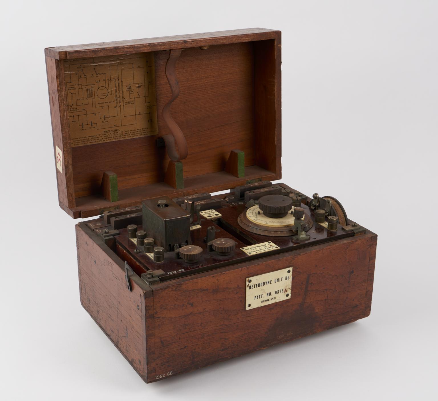 Sullivan heterodyne wavemeter model K5, No. 21 1922 | Science Museum ...
