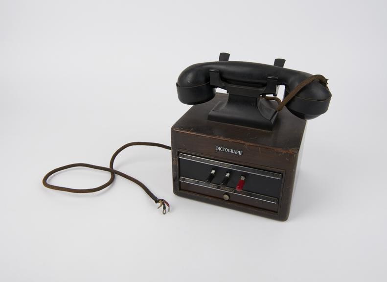 Dictograph telephone and office exchange | Science Museum Group Collection