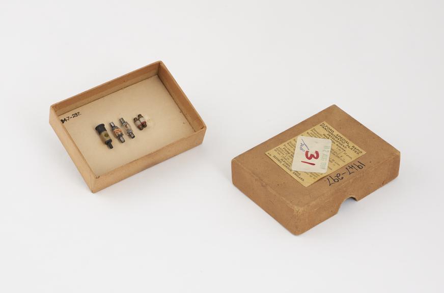 Two miniature German crystal detectors | Science Museum Group Collection