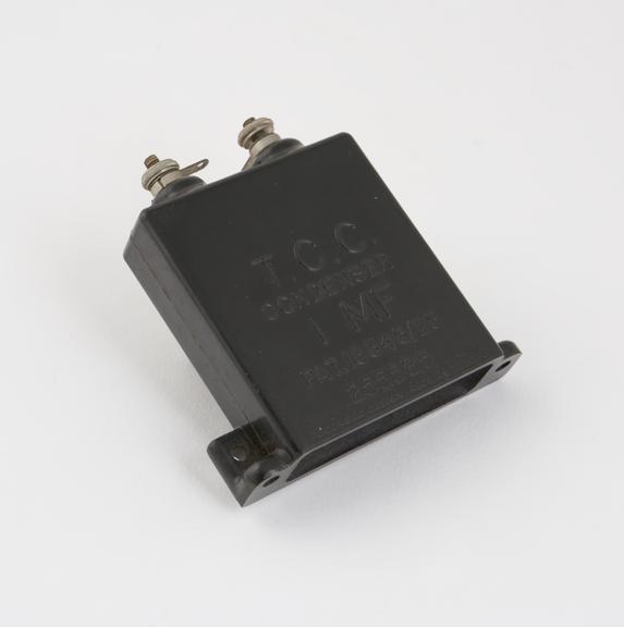 T.C.C. block type 1 mfd. Condenser | Science Museum Group Collection