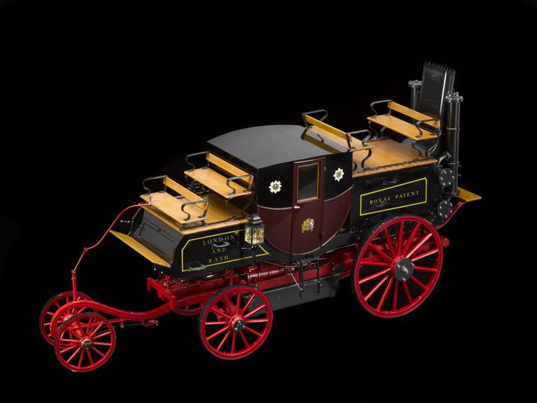 Working scale model of the 1827 Goldsworthy Gurney steam coach ...