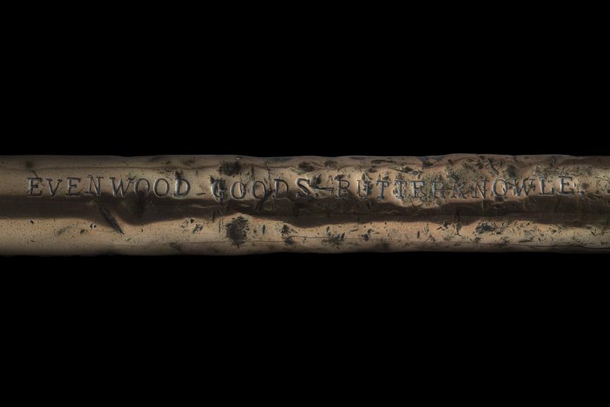 Evenwood Goods-Butterknowle single line staff | Science Museum Group ...
