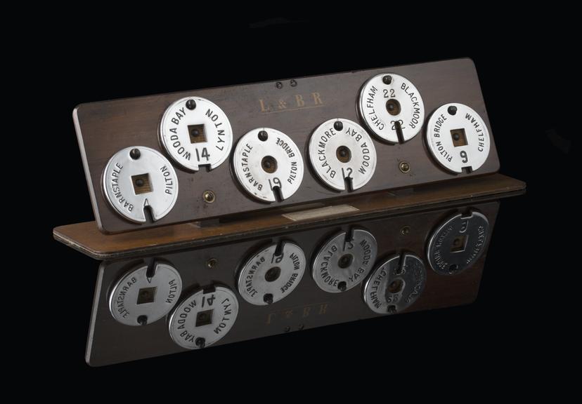 Single line tokens, Lynton & Barnstaple Railway | Science Museum Group ...