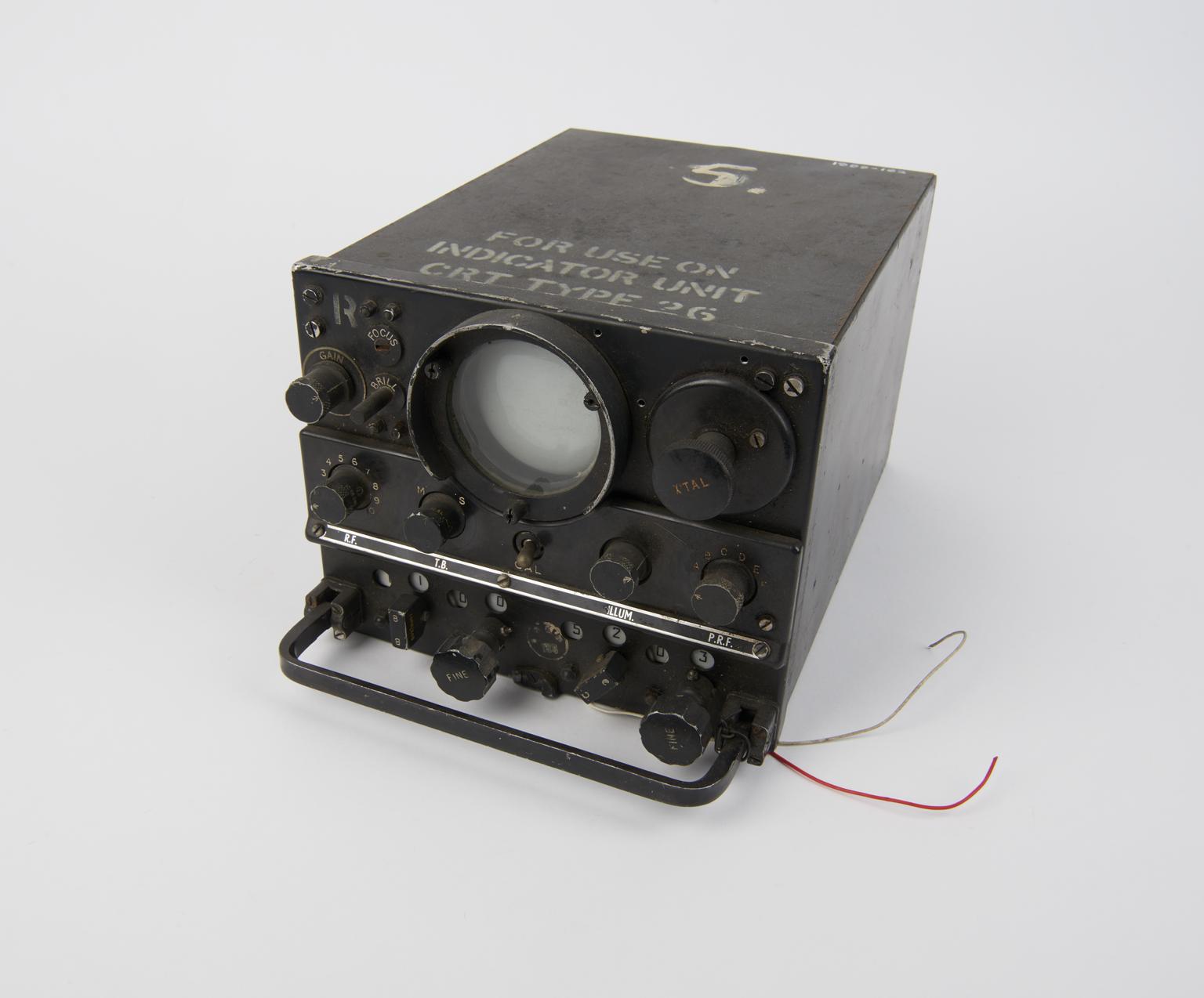 Oscilloscope for use on Indicator Unit Type 26 | Science Museum Group ...