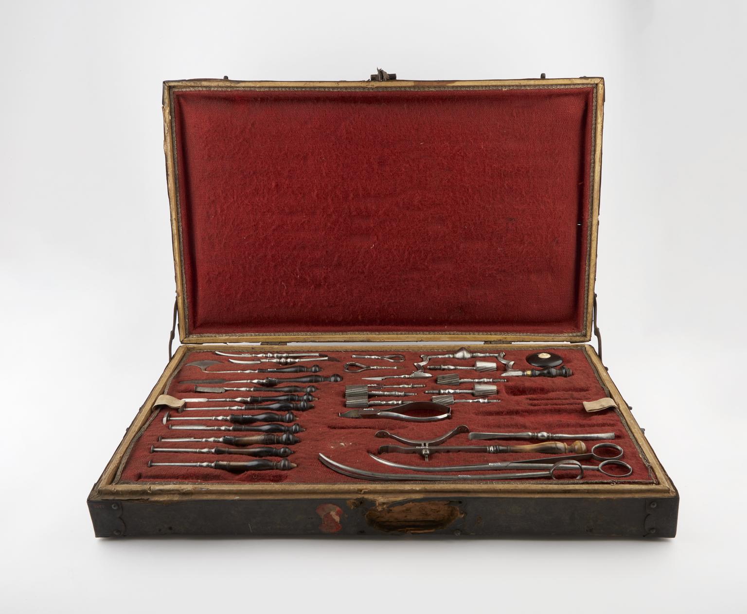 Trephination set, cased, by Malliard, Austrian | Science Museum Group ...