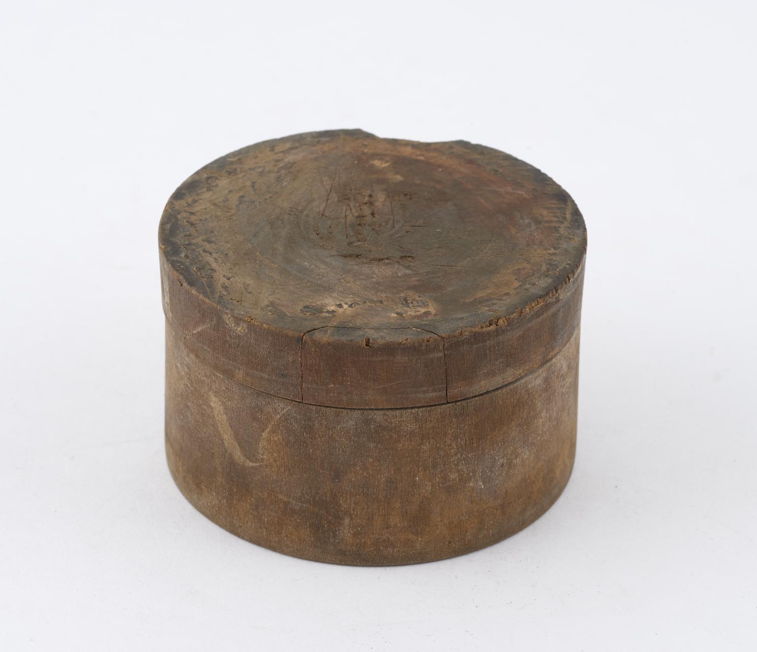 Five wooden pill boxes | Science Museum Group Collection