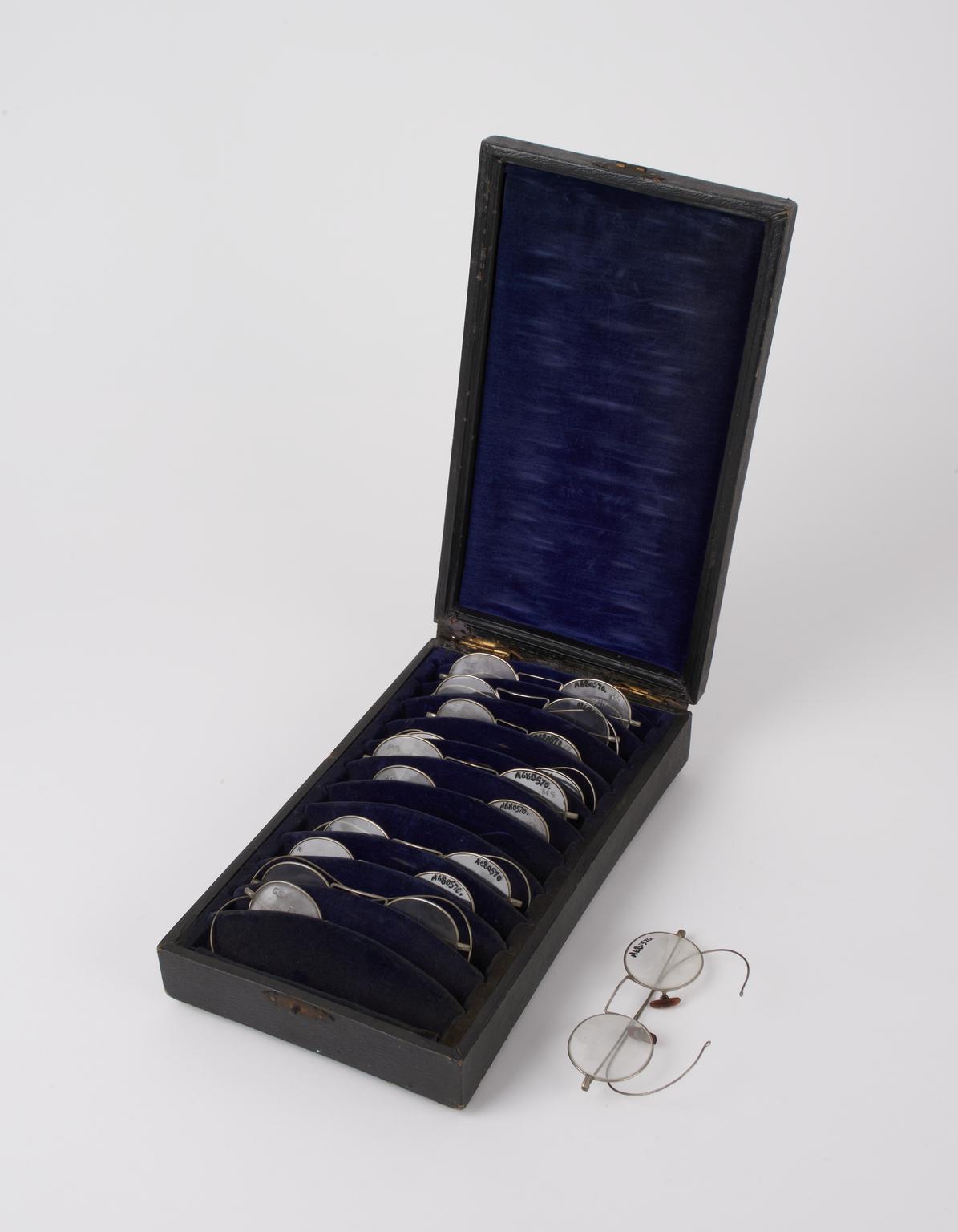Series of 11 sample sized spectacle frames | Science Museum Group ...