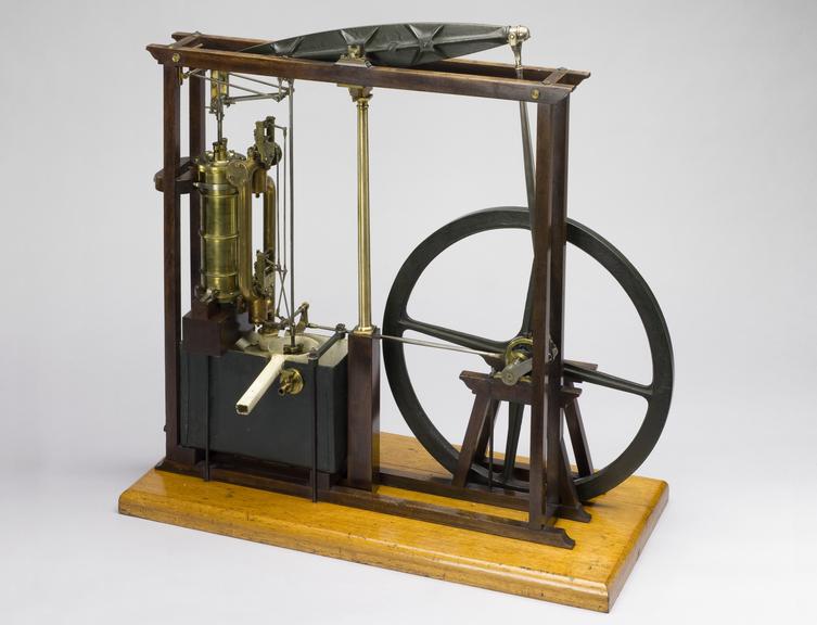Model of Rotative Beam Engine by William Tongue, c. 1804 | Science ...