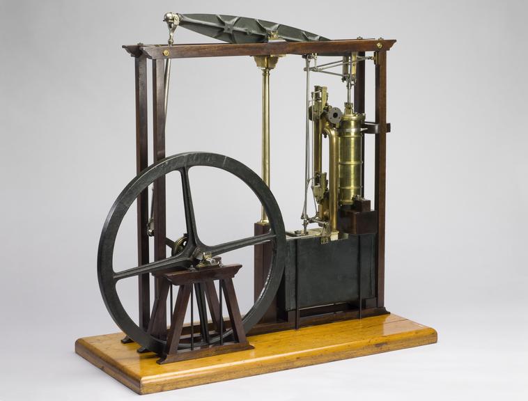Model of Rotative Beam Engine by William Tongue, c. 1804 | Science ...